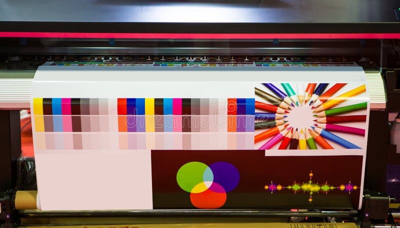 Digital ink jet printer stock image. Image of pattern - 314990603