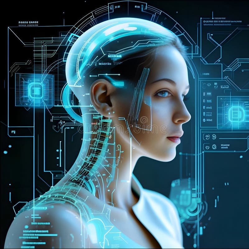 Digital Innovation in the Service of People. the Image Was Created ...