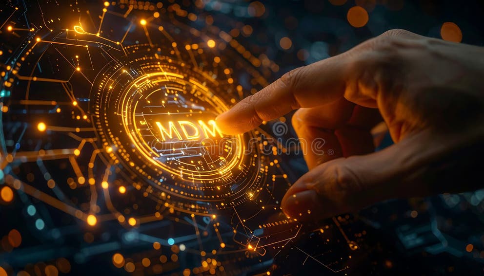 Digital Interaction with Mdm Technology Virtual Environment Infographic ...