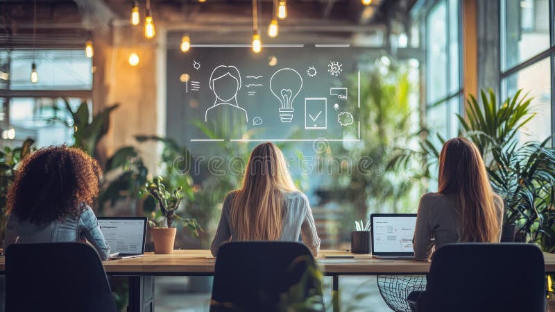 Digital Interaction in a Modern Office Collaborative Brainstorming ...