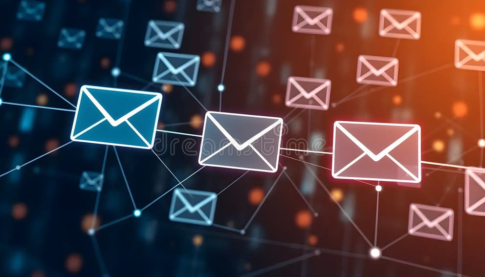 Digital Interconnected Messages Communicating Across a Network System ...