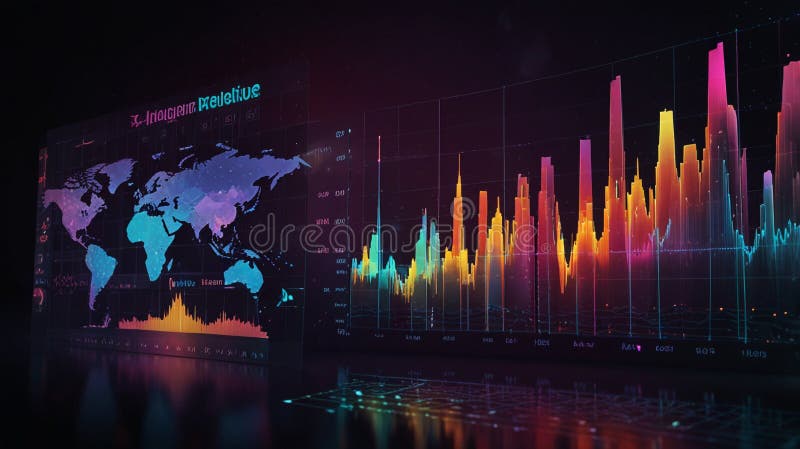 A Digital Interface with AI-powered Predictive Analytics Visualized As ...