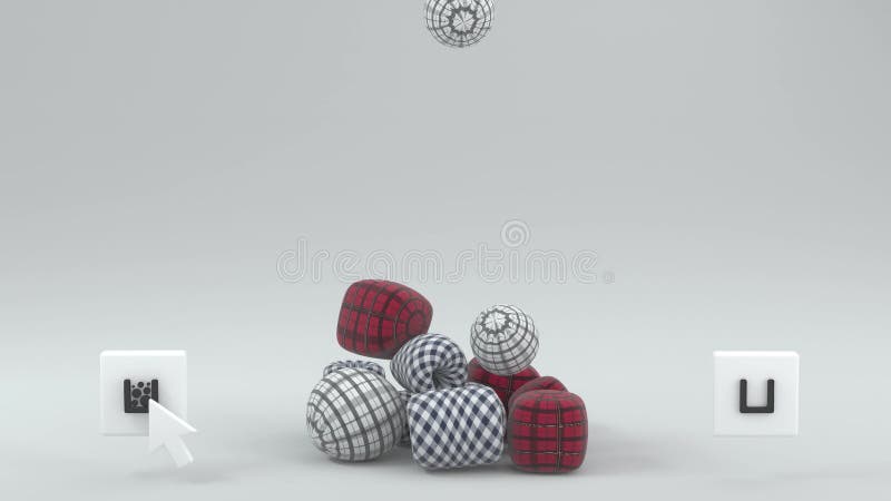 Digital Interface Animation 3D Loop Stock Video - Video of dynamic ...