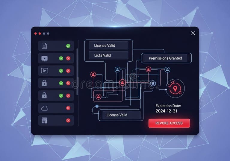 Large Red Revoke Access Button Stock Illustrations – 1 Large Red Revoke ...