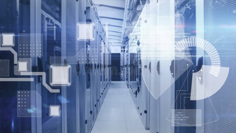 Digital Interface with Data Processing Against Empty Computer Server ...