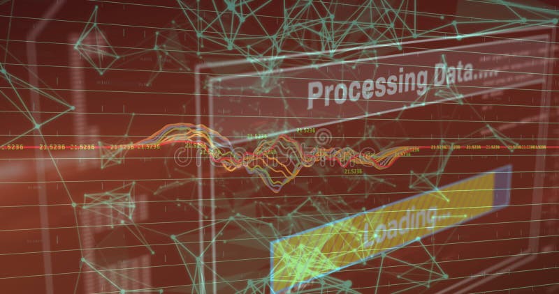 Digital Interface With Data Processing And Network Of Connections