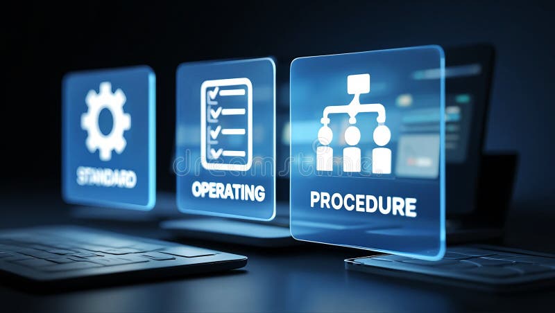 Digital Interface Displays Standard Operating Procedure Flowchart Image ...