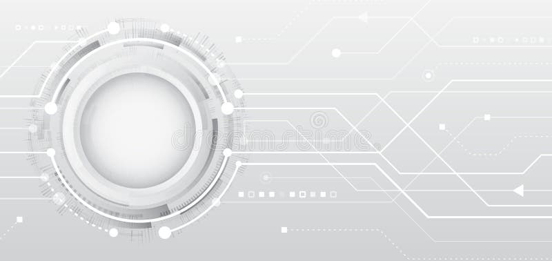 Digital Internet Communication on Grey Background. Wide Cyber Security ...