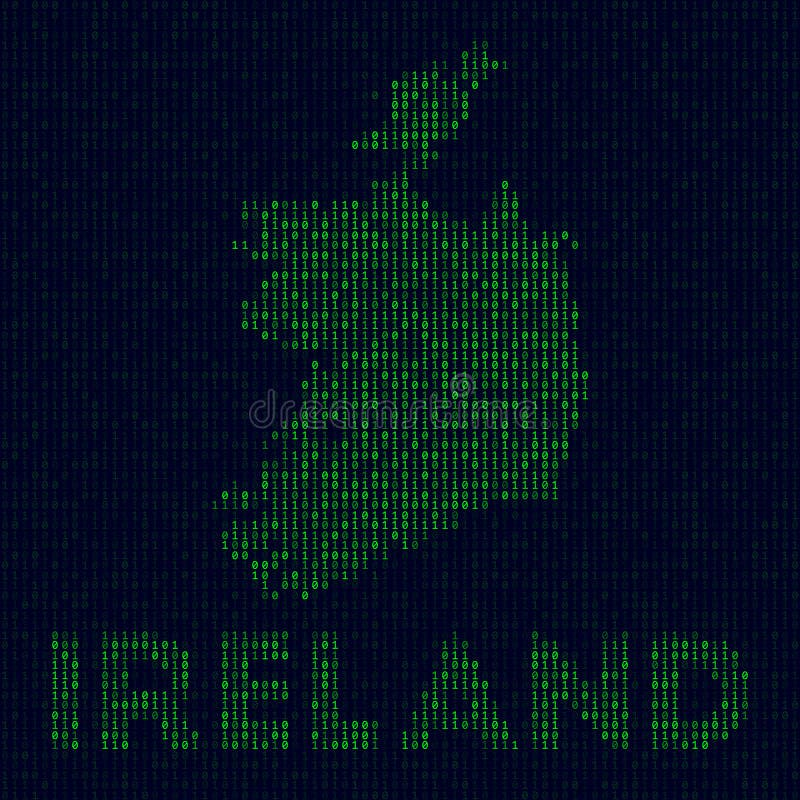 Digital Ireland logo. stock vector. Illustration of ireland - 203510430
