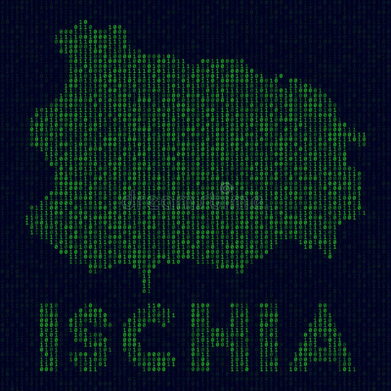 Digital Ischia logo. stock vector. Illustration of chart - 178991653