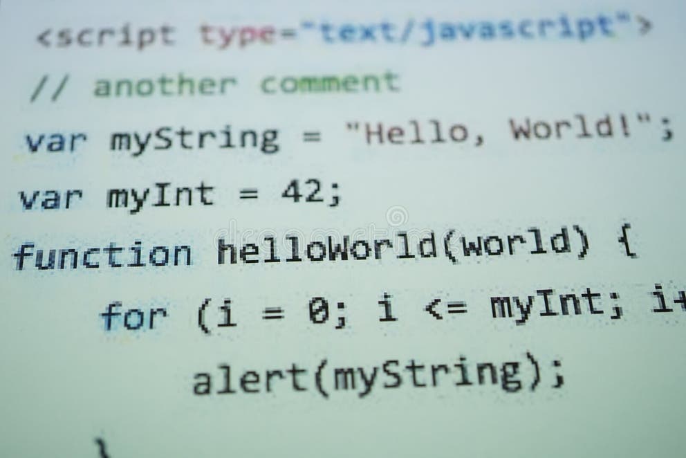 Digital Java Code Text. Computer Software Code Concept Stock Photo ...