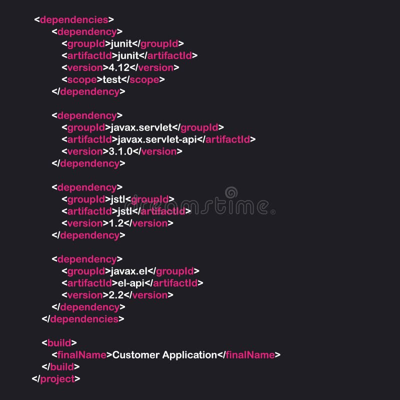 Digital Java Code Text. Computer Software Coding Vector Concept Stock Vector - Illustration of ...