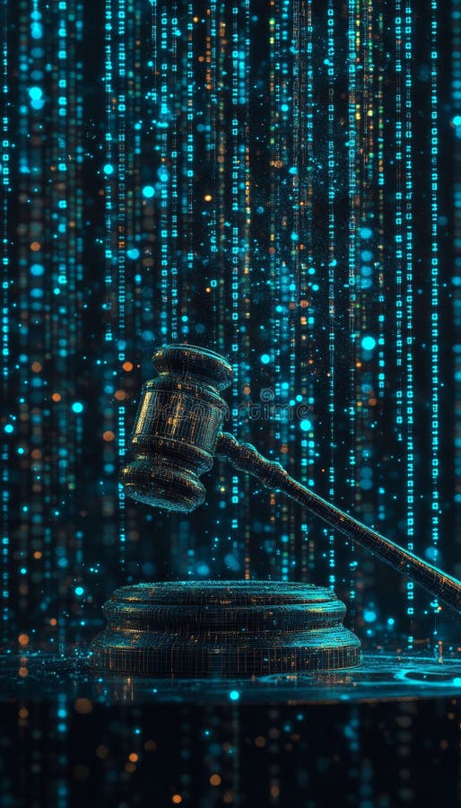 Digital Justice Law and Technology, a Judge S Gavel on Platform with ...