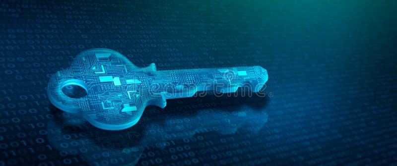 Security or Private Key Protecting Data Personal Information. Privacy ...