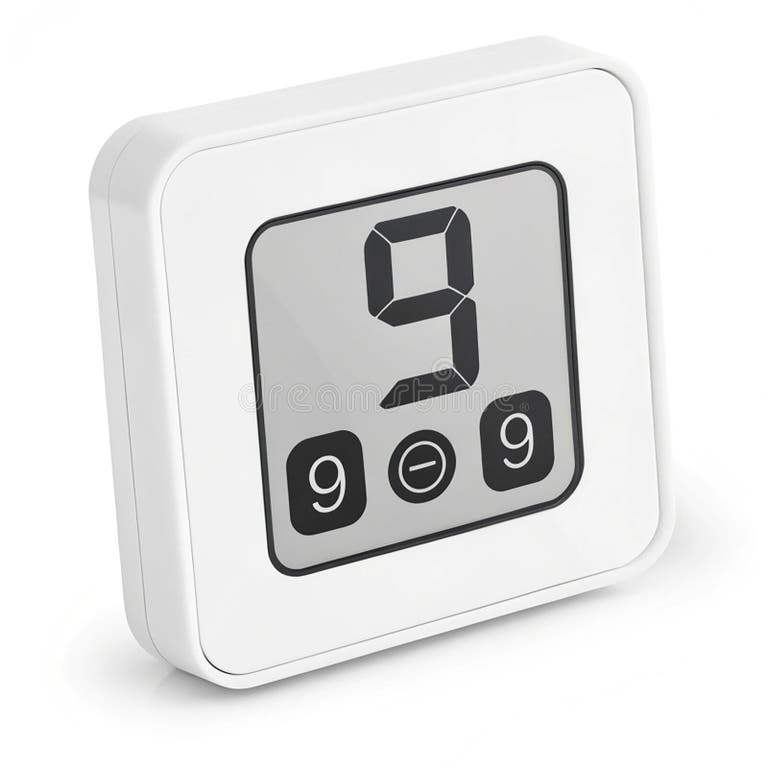 Digital Kitchen Clock Timer PNG Stock Illustration - Illustration of ...