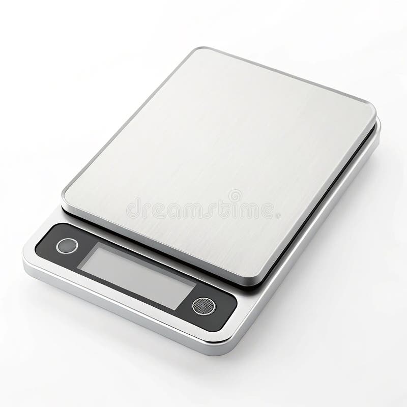 Kitchen Scale Icon Isolated on White Background from Technology Devices ...