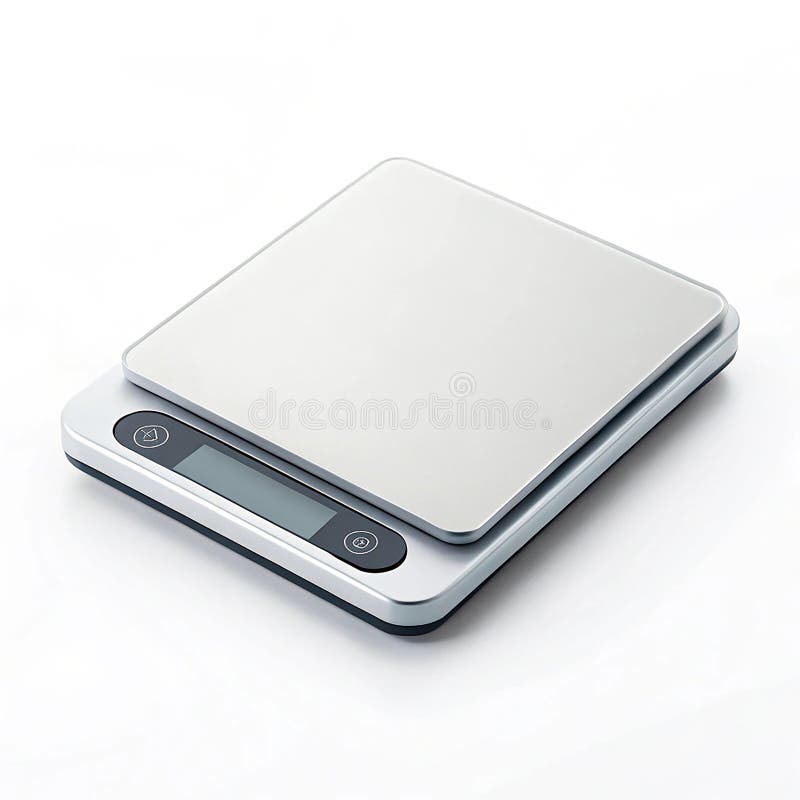 Kitchen Scale Icon Isolated on White Background from Technology Devices ...