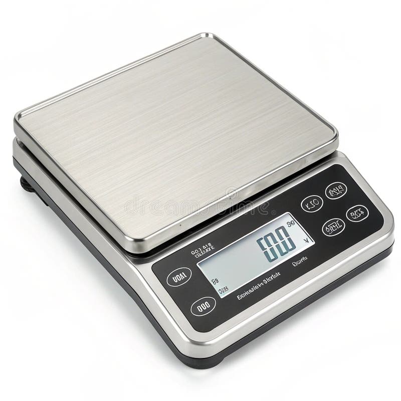 Digital Kitchen Weighing Scale PNG Stock Illustration - Illustration of ...