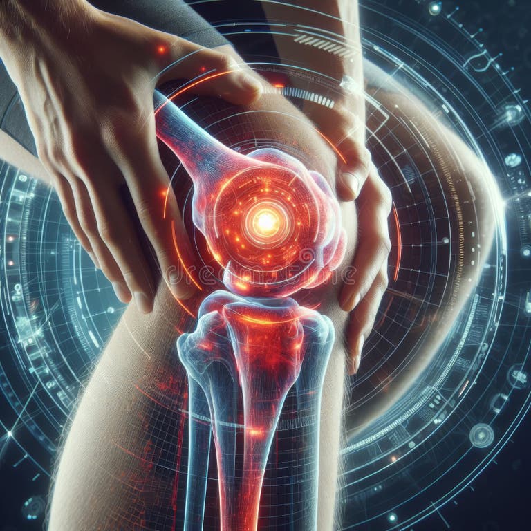 Digital Knee Therapy Concept Stock Photo - Image of physiotherapy ...