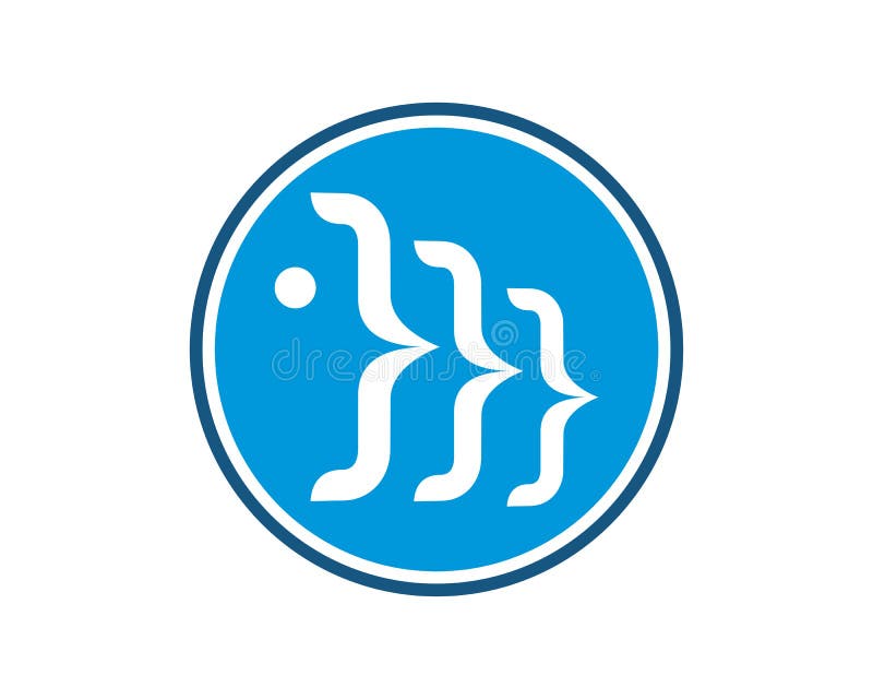 Digital Kod Logo Template Design Vector Stock Illustrationer ...