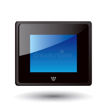 Digital LCD Frame -EPS Vector- Stock Vector - Illustration of stylish ...