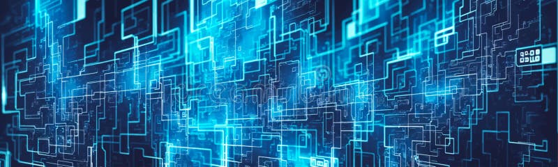 Digital Lcd Screen Texture Presents Closeup Pixelated Frame in Blue ...