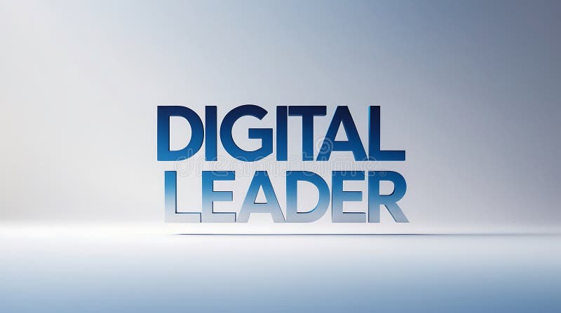 Digital Leadership in Transforming Modern Business Environments Stock ...