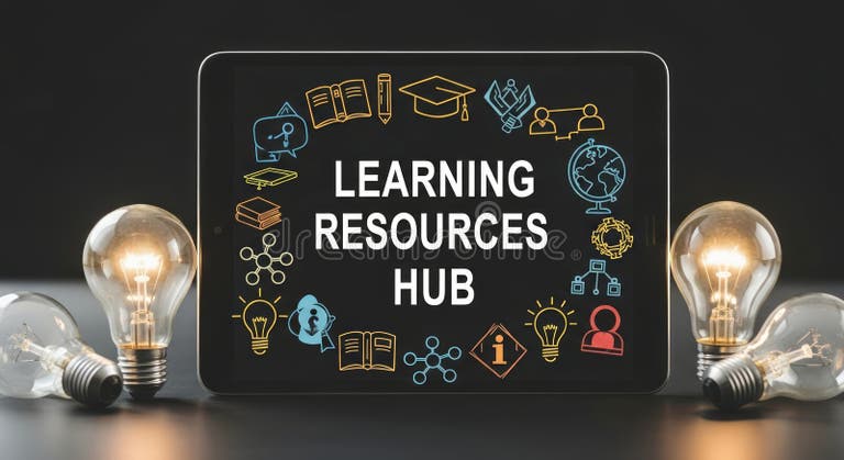 Digital Learning Resources Hub Online Education E Learning Knowledge ...