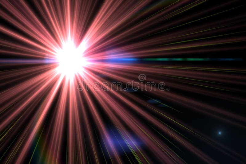 Digital lens flare stock illustration. Illustration of digital - 44854189