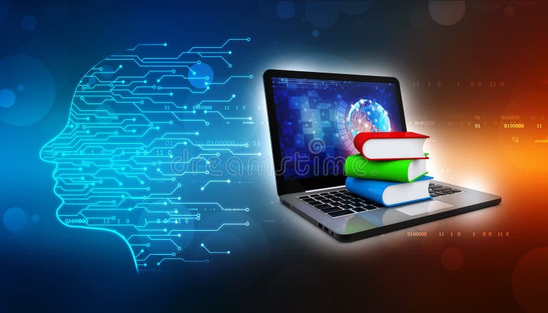 Digital Library and Online Education, Books with Computer in Technology ...