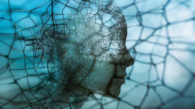 Digital Life with Artificial Intelligence AI Stock Image - Image of ...