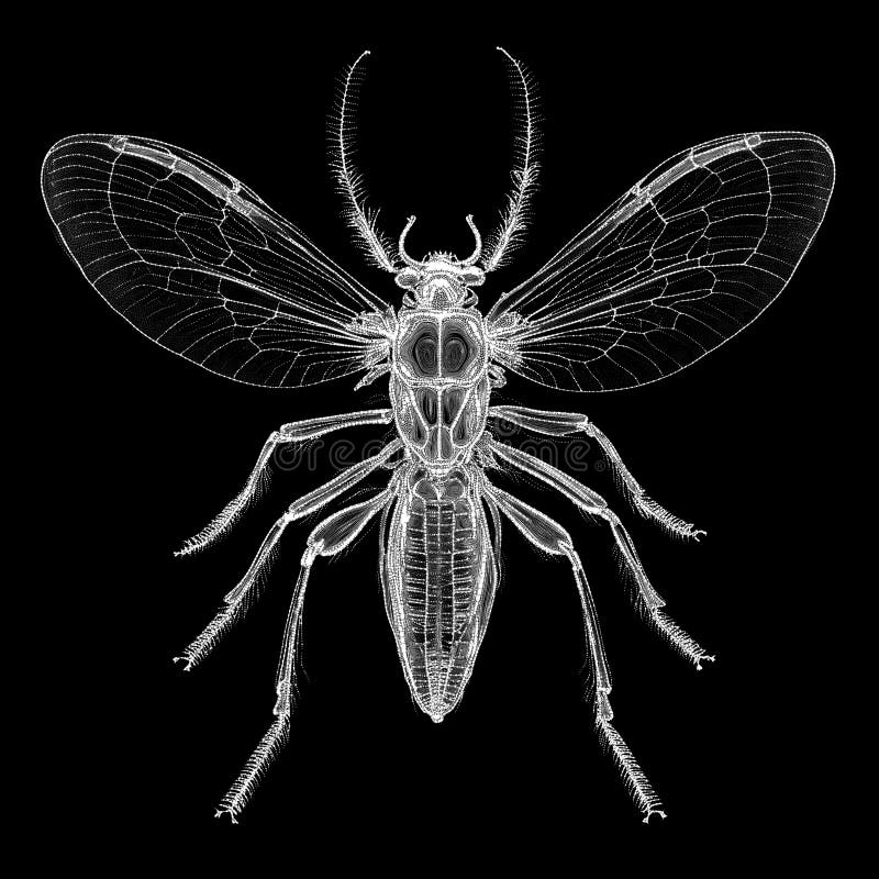 Digital life form stock illustration. Illustration of style - 310430423