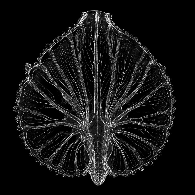 Digital life form stock illustration. Illustration of algorithmic ...