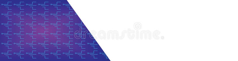 Digital Life, Simple Flat Blue Color Technology Web Banner Template ...