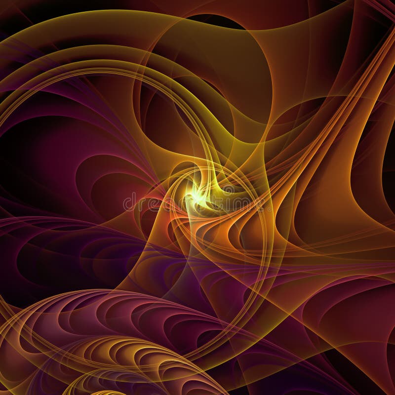 Digital Life of Vector Field Stock Illustration - Illustration of ...