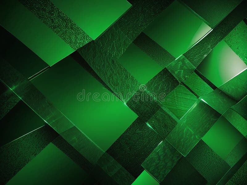 Digital Light Art, Green Color, Abstract, Pattern, Background Stock ...