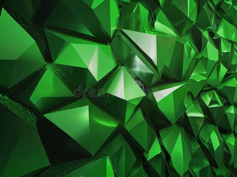 Digital Light Art, Green Color, Abstract, Pattern, Background Stock ...