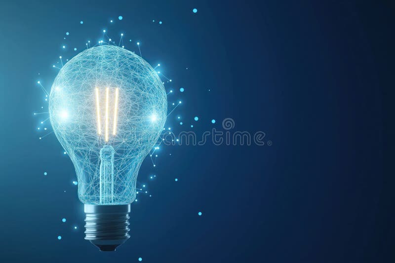 Modern Artificial Intelligence Solutions Background Stock Illustrations ...