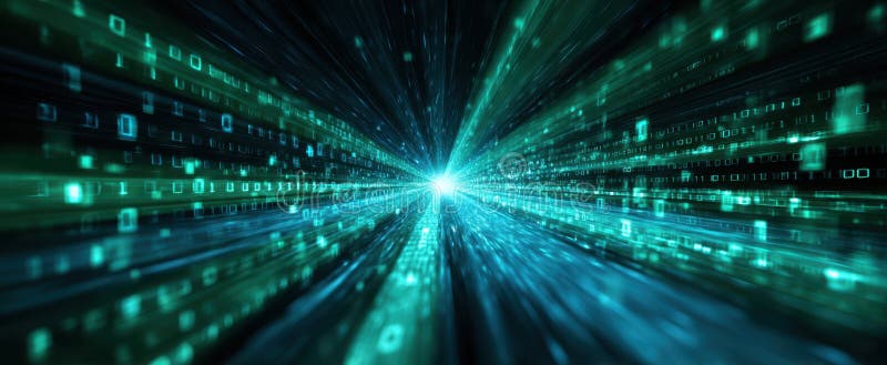 The Digital Light Burst Representing Data Streams and Connectivity in ...