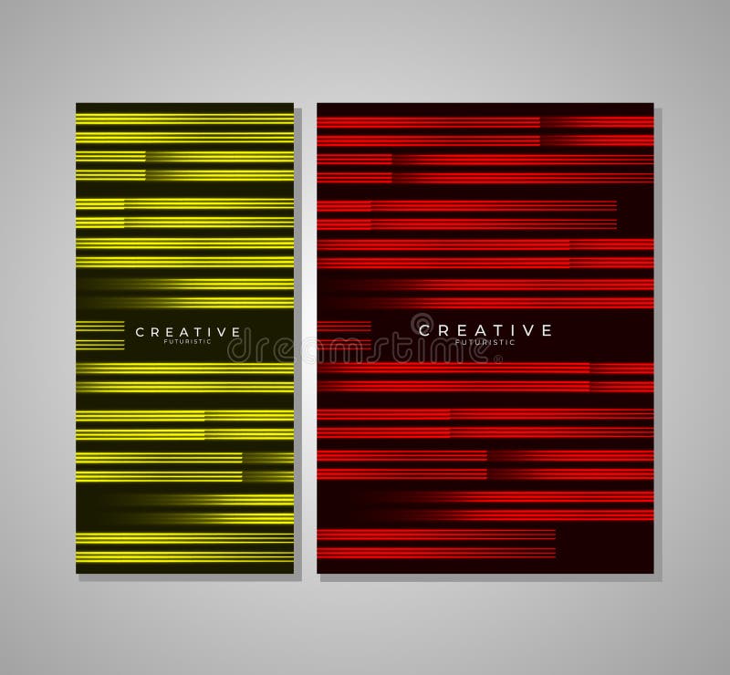 Digital Light Creative Design and Futuristic Geometric Perspective ...