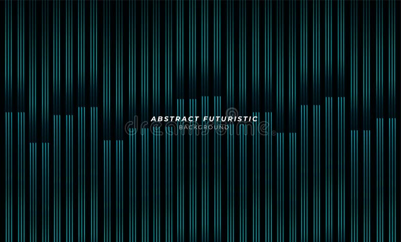 Digital Light Creative Design and Futuristic Geometric Perspective ...