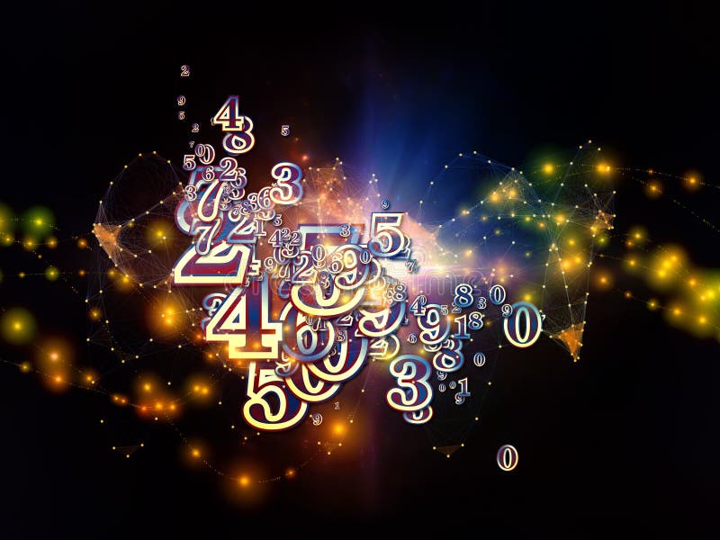 Digital Light stock illustration. Illustration of cyberspace - 204676346