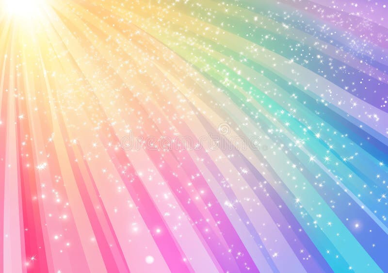 Digital Line Art Background with an Abstract Multicolored Explosion of ...