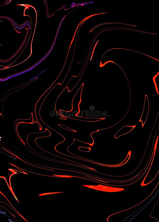 Digital Liquid Cyberpunk Wave Background. Line Neon Artistic Texture ...