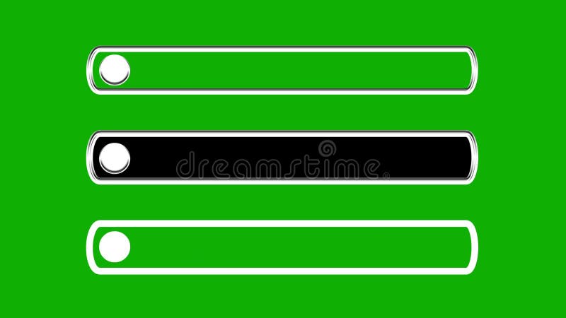 Digital Loading Process Motion Graphics with Green Screen Background ...