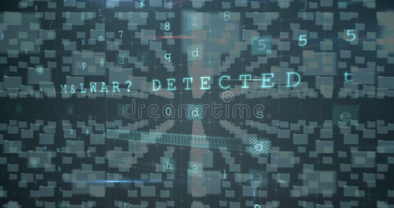 Digital lock with codes 4k stock illustration. Illustration of ...