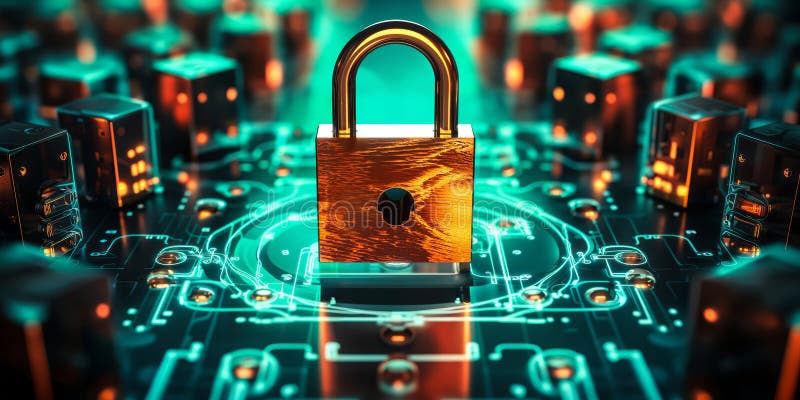 Digital Lock with Floating Data Blocks in a Virtual Reality Space ...