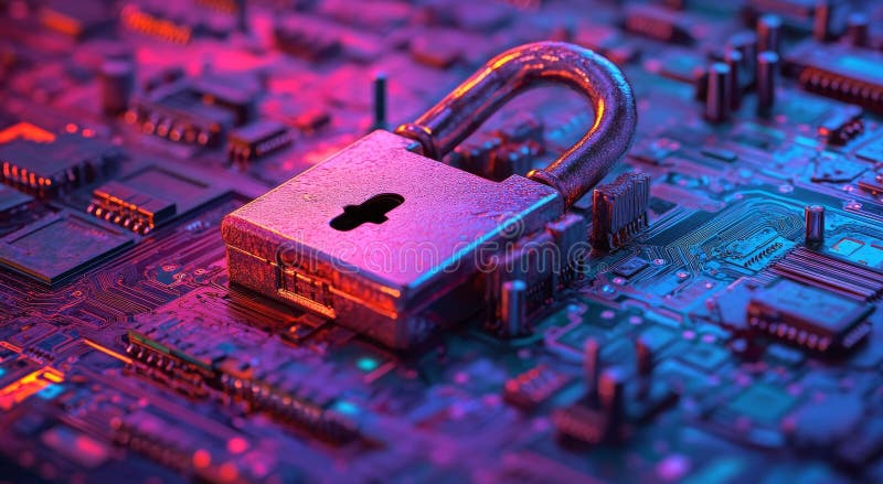 A Digital Lock Merged with Network Data, Representing Robust Security ...