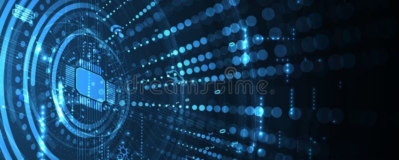 Digital Lock Protect Data Flow in Global Network Stock Vector ...