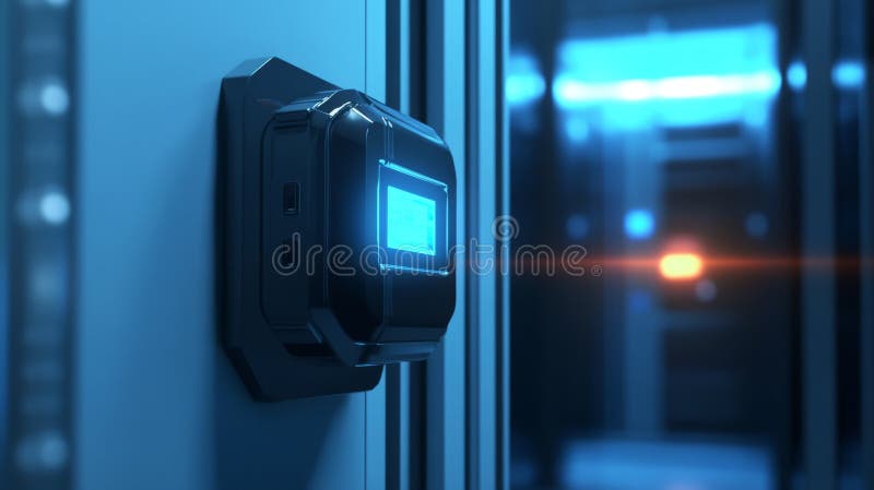 Digital Lock Securing Server Room with Artificial Intelligence ...
